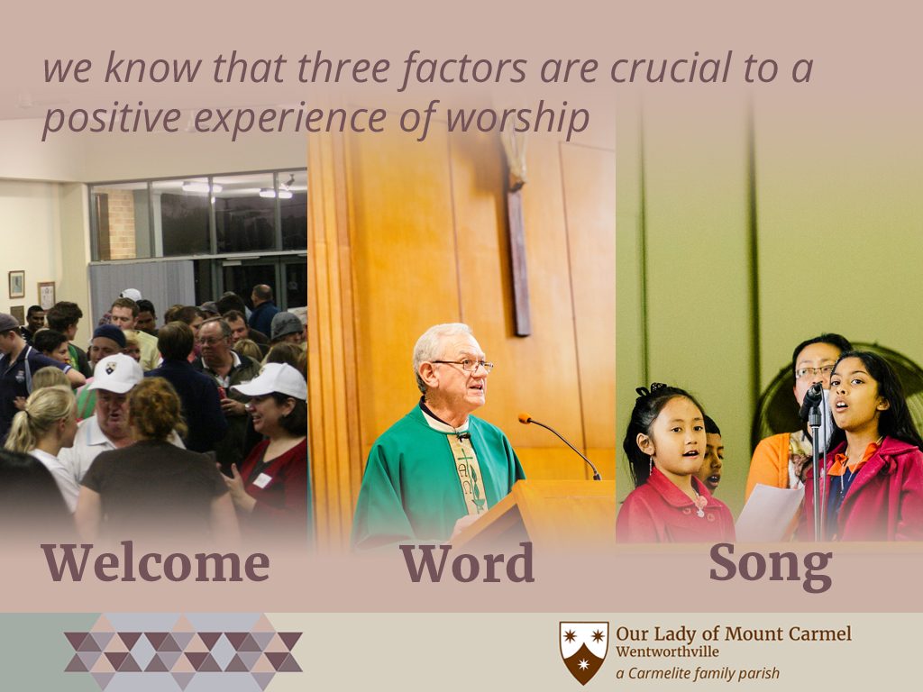 Help Us Build a Welcoming Community – Liturgy